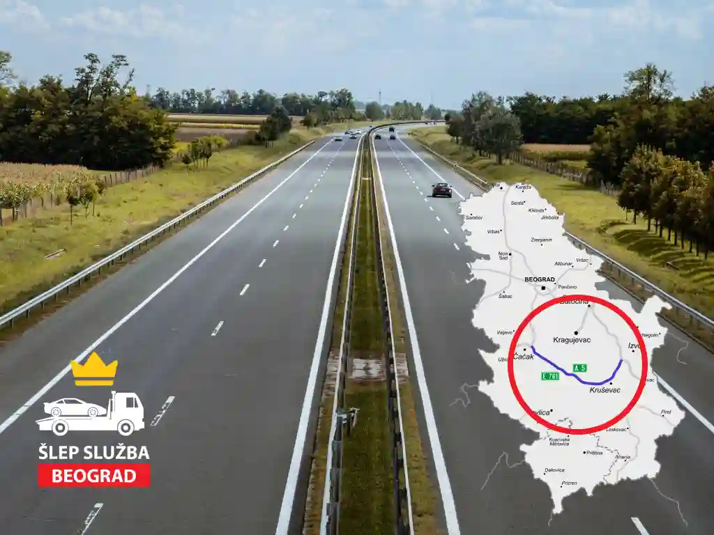 Šlep Služba Autoput A5 Pojate – Preljina - Top Šelp - Šlep Služba: Šlep ...