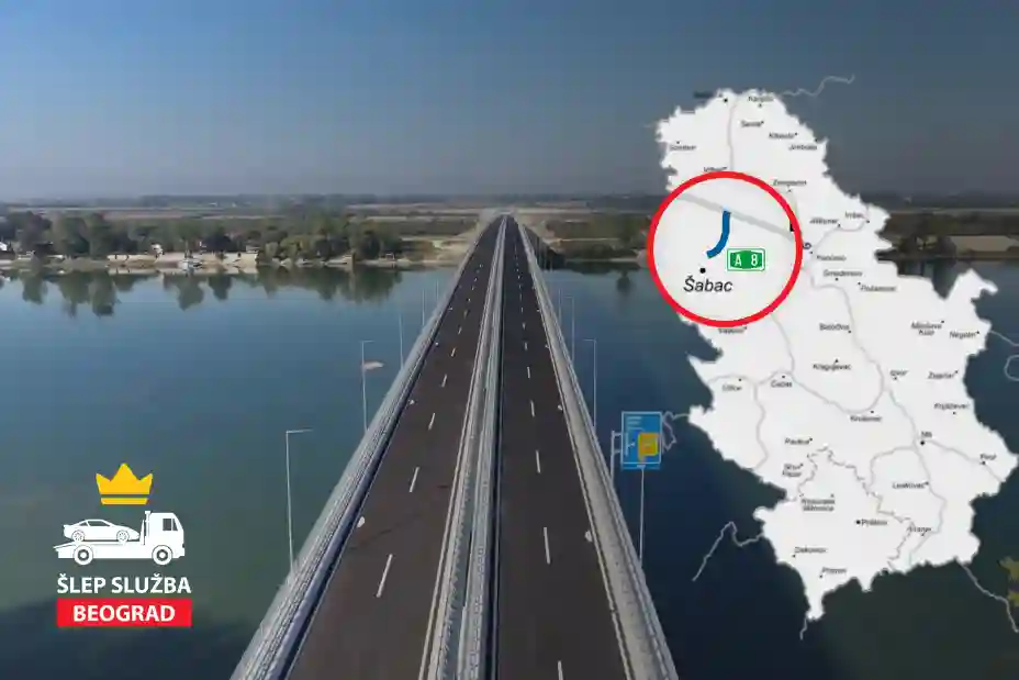 Šlep Služba Autoput A8 Ruma – Šabac - Šlep Služba: Šlep Služba Beograd